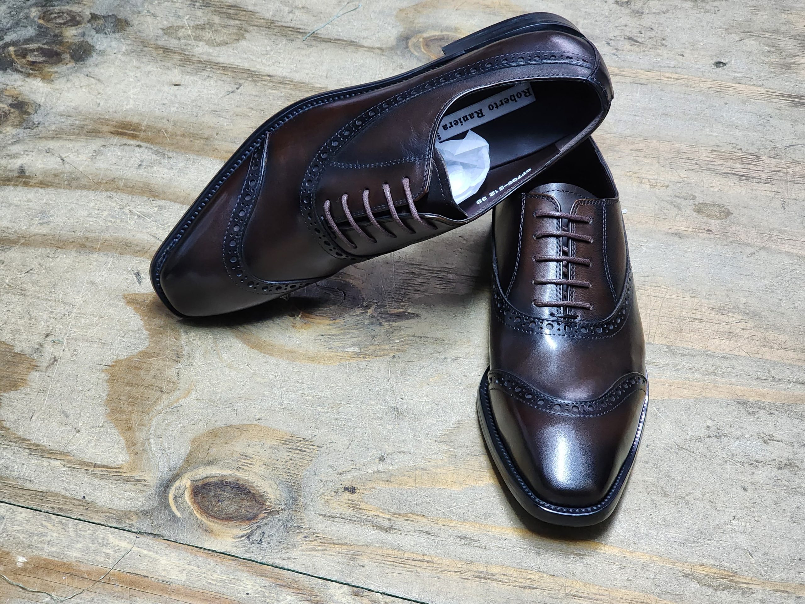 Roberto Raniera Brown Leather Vintage | Style Fusionz