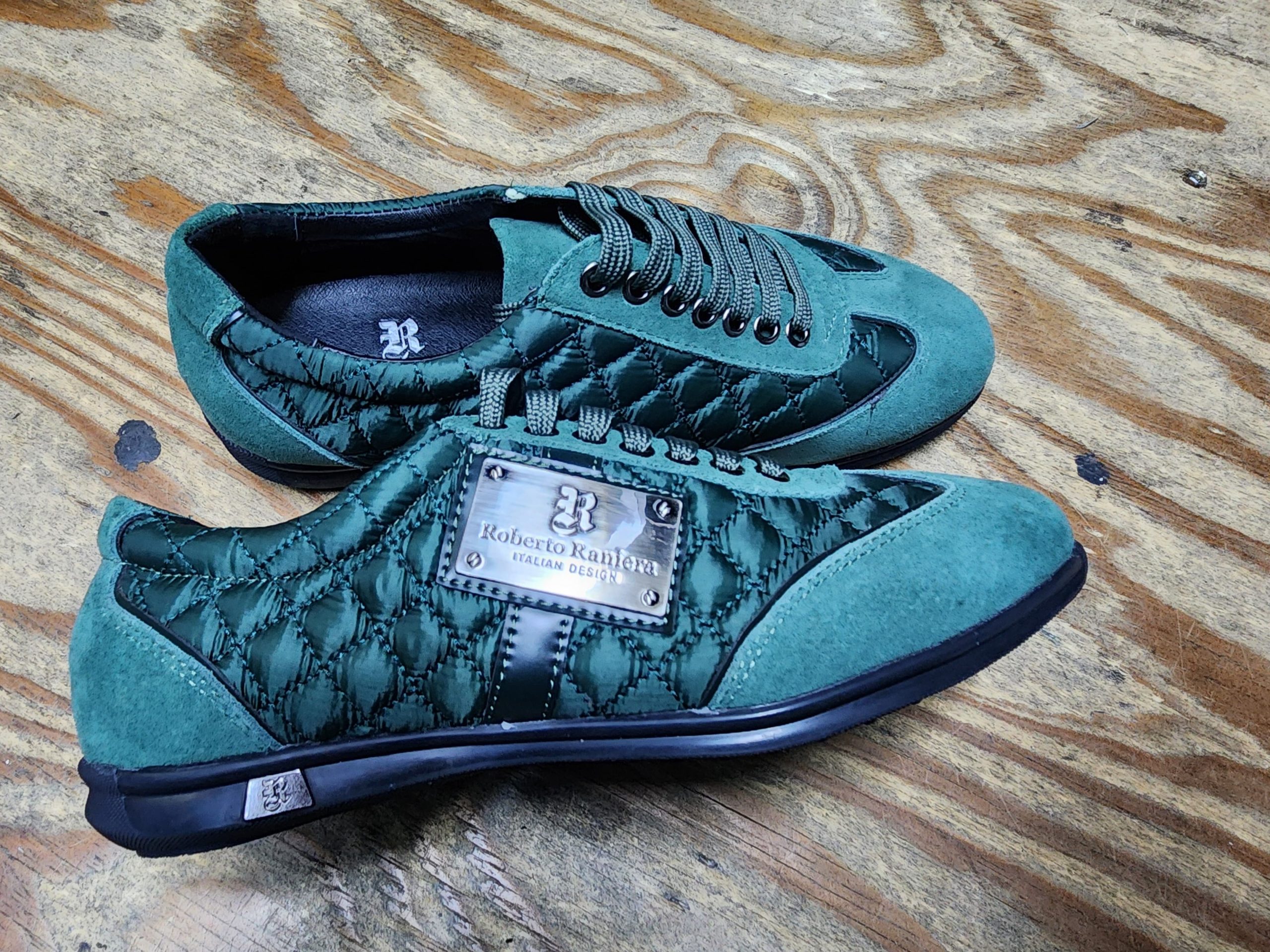 Roberto Raniera Green Turf Boots | Style Fusionz