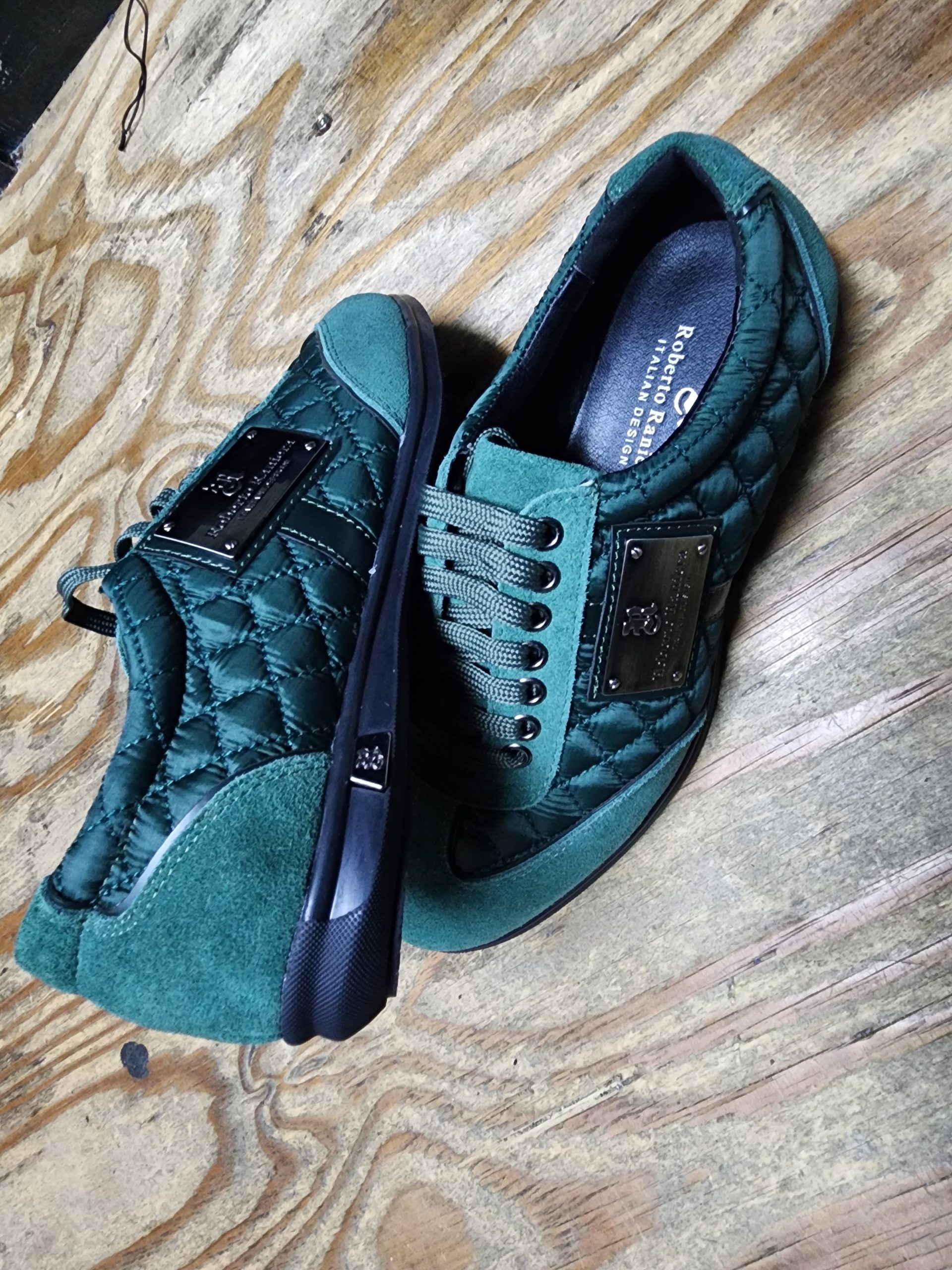 Roberto Raniera Green Turf Boots | Style Fusionz