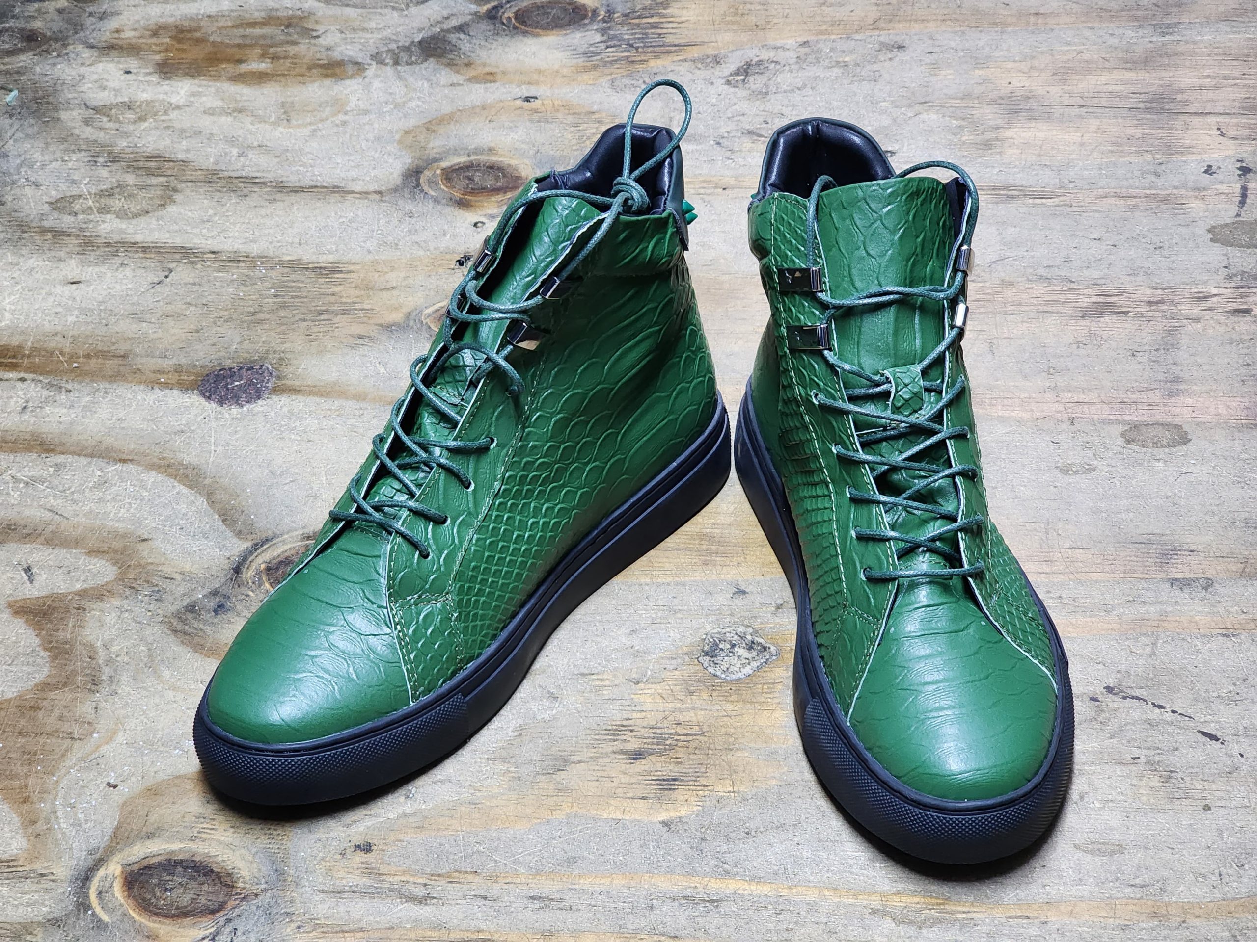 Roberto Raniera Trendy Green Sneaker | Style Fusionz